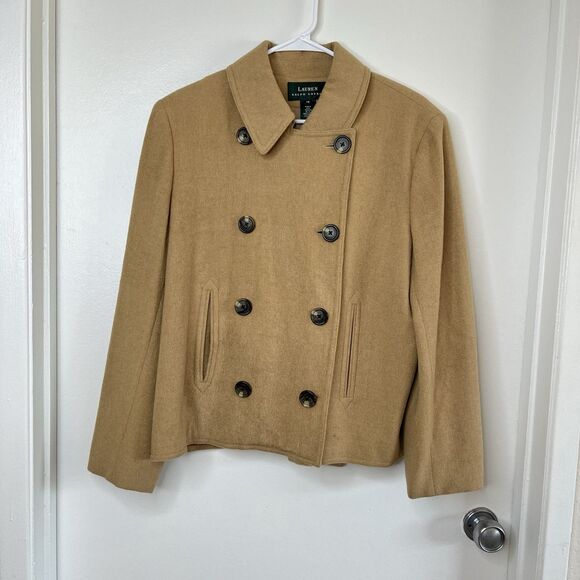 Ralph Lauren | Jackets & Coats | Ralph Lauren Camel Hair Beige Size 2 ...